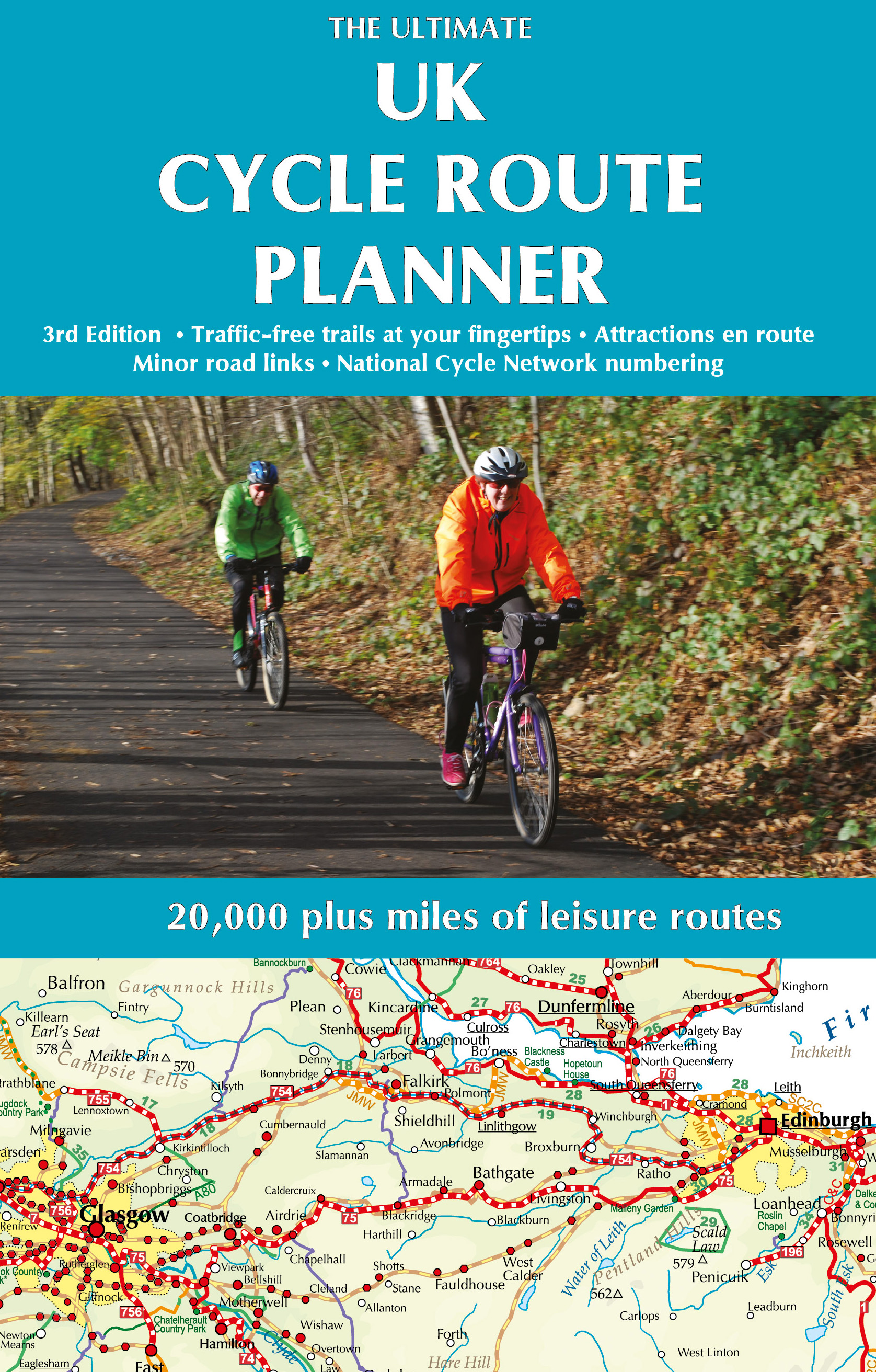 C2C Guidebook & Map - Richard Peace - cycling journalist and author